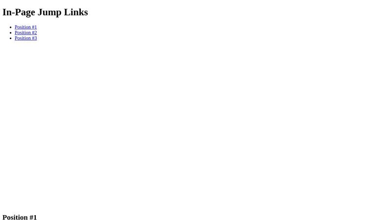 lab5-1 - In-page Jump Links