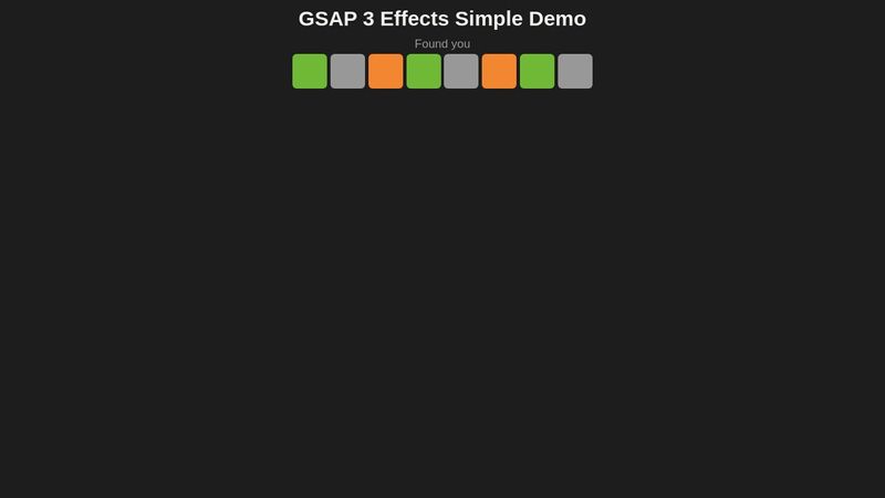 GSAP Starter Template