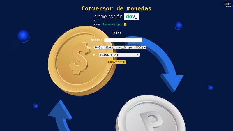 Clase 01 - Conversor de monedas