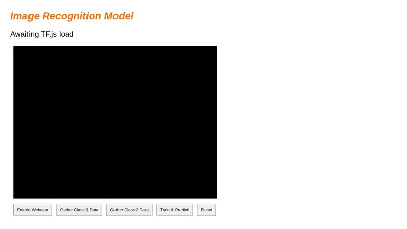 Tensorflow.js Boilerplate