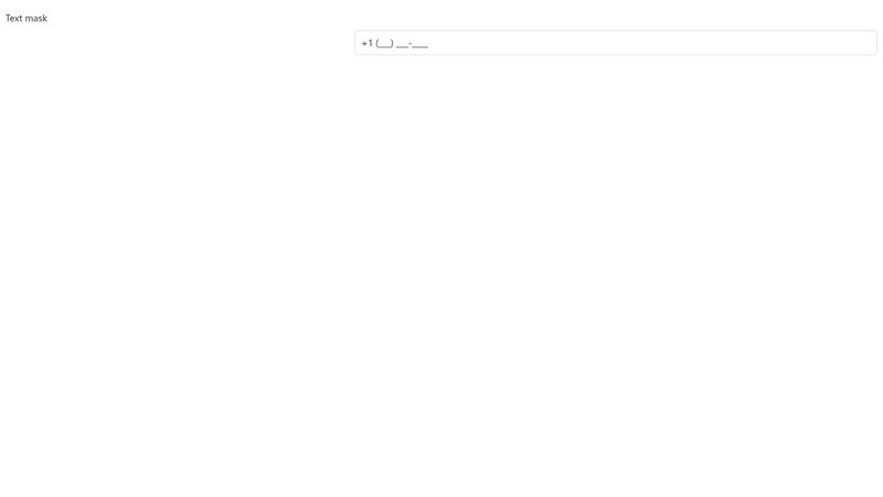 Overview - DevExtreme Text Box