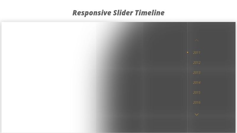 Responsive slider timeline with Swiper