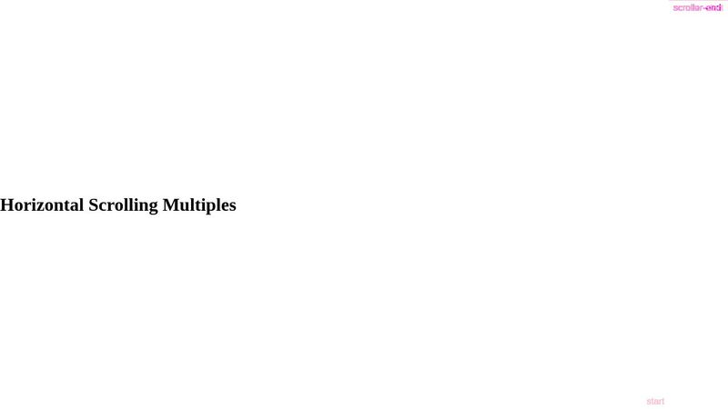 GSAP and ScrollTrigger | Horizontal Scroll - Multiple