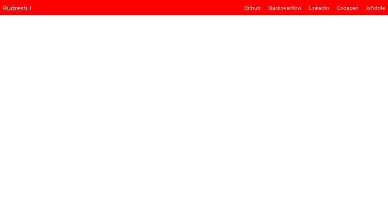 Pure CSS Responsive Navbar
