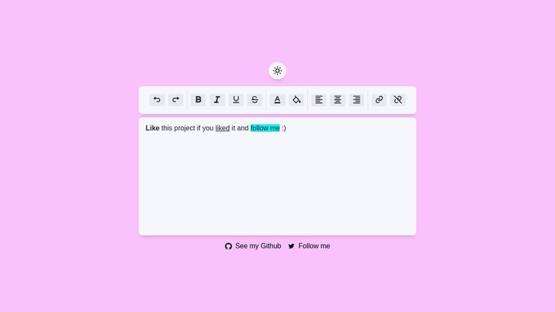 Rich Text / Text Editor - Javascript