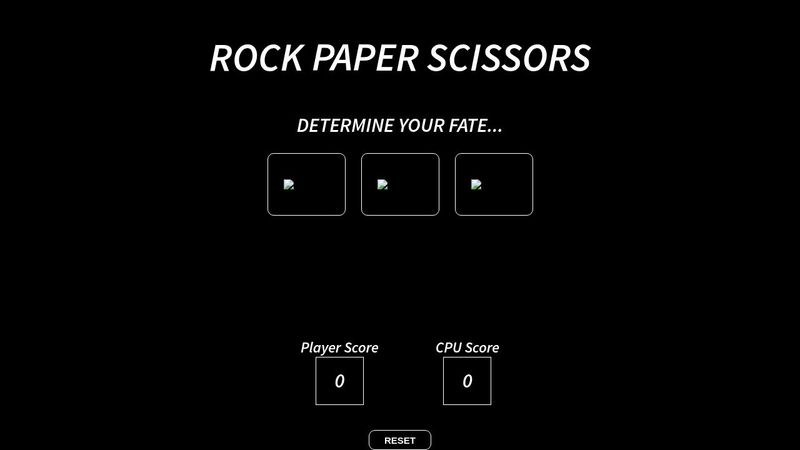 Rock Paper Scissors