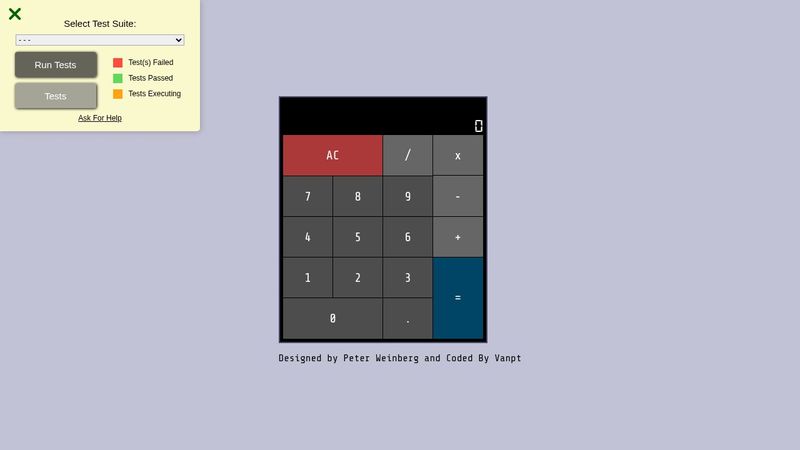 freeCodeCamp: JavaScript Calculator