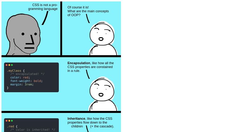 CSS Angry NPC Wojak: CSS is not a programming language CSS Angry NPC Wojak: CSS is not a programming language