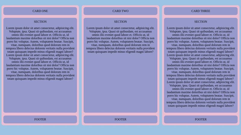 CSS GRID ONE