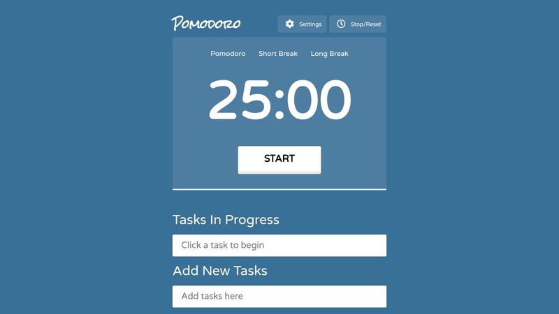 Pomodoro App JS