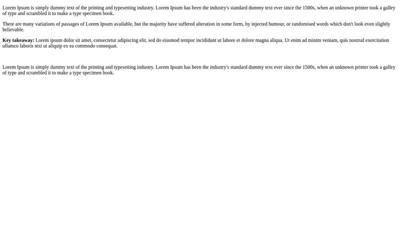 css last child: margin example
