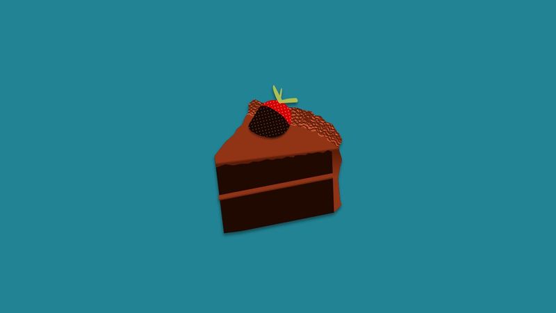 Pure CSS Chocolate Cake