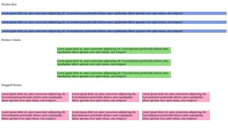 Flexbox (IMS322 Docs)
