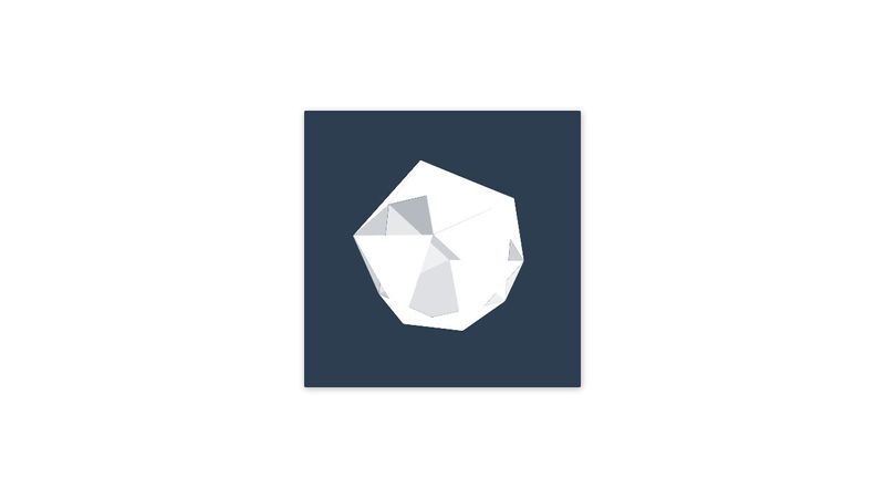 #57 CSS Challenge / Icosahedron