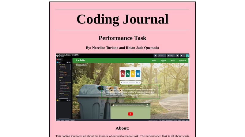 AU1- Coding Journal__Turiano, Quemado