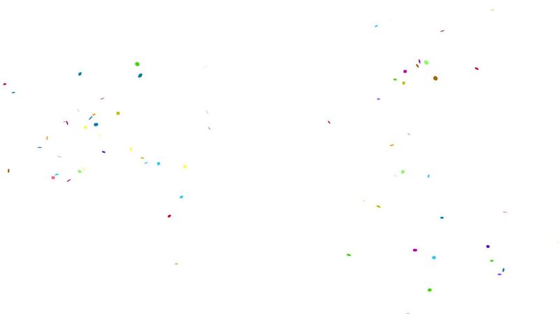 tsParticles Confetti Fireworks