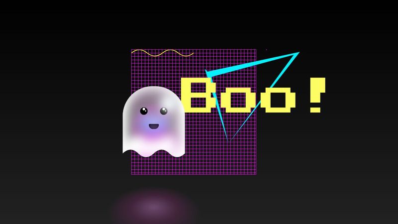 Boo! 👻 (CSS, SVG)