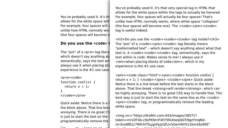 Markdown to CSS-Tricks WordPress Editor Style
