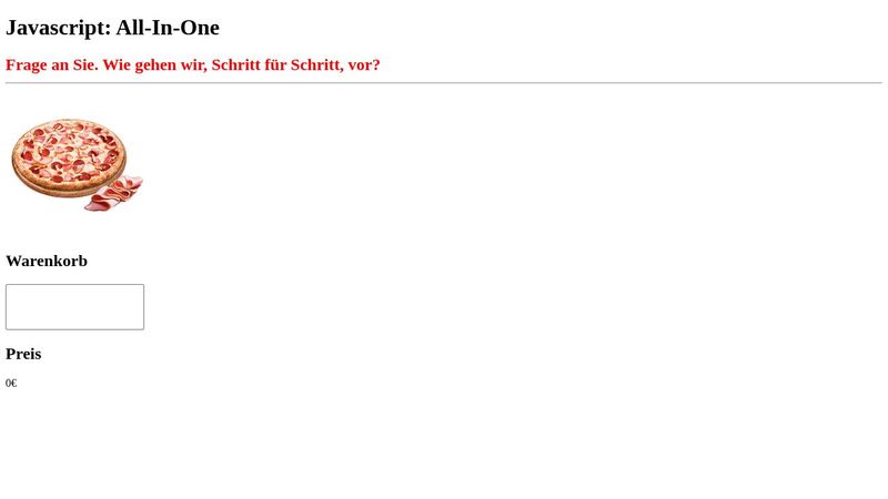 JavaScript - All-in-One