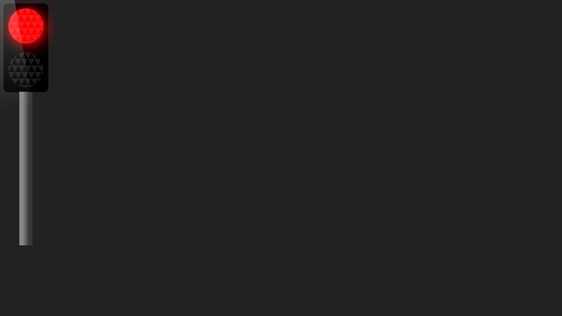 Pure CSS Traffic Light