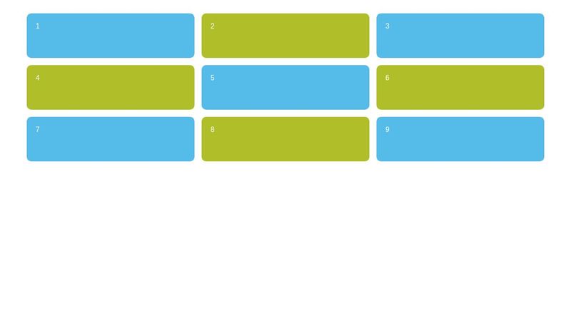 CSS Grid - Three Column Responsive