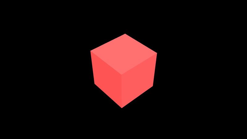 Basic animated cube