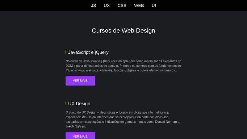 Scroll Suave JavaScript