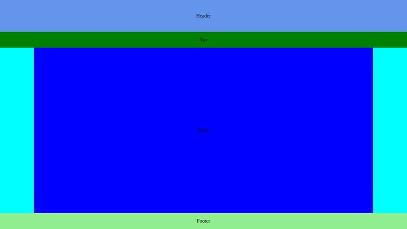 Pure CSS Grid Responsive Site Layout