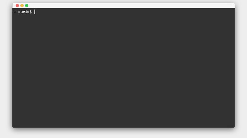 Just (S)CSS Terminal