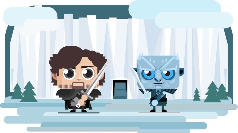 At the Wall | Pure CSS drawing