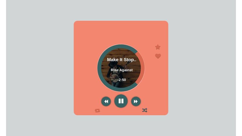 Audio Player2||CSS & JS