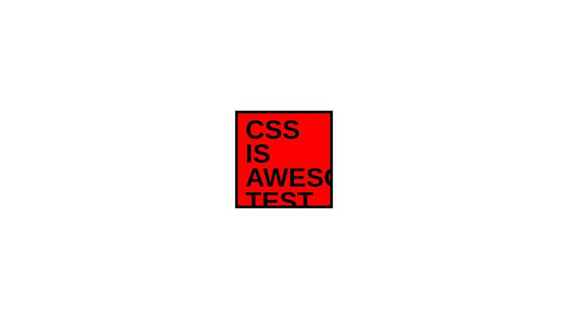 CSS IS AWESOME