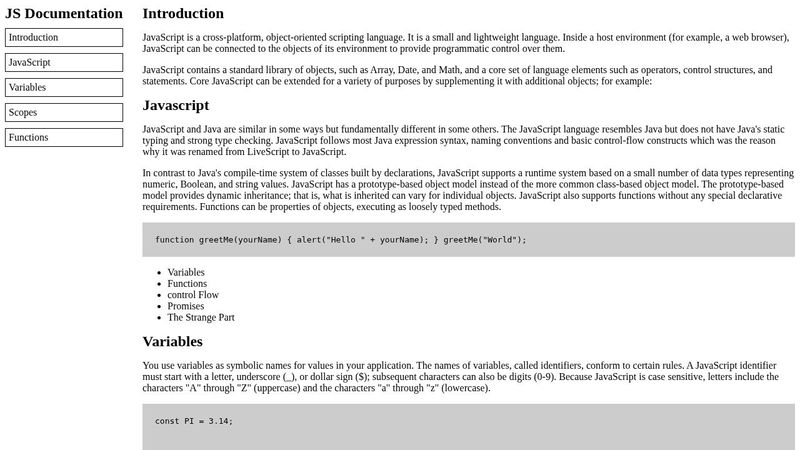Technical Documentation