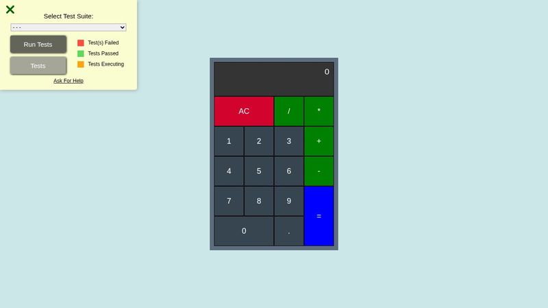 Javascript Calculator (FreeCodeCamp)
