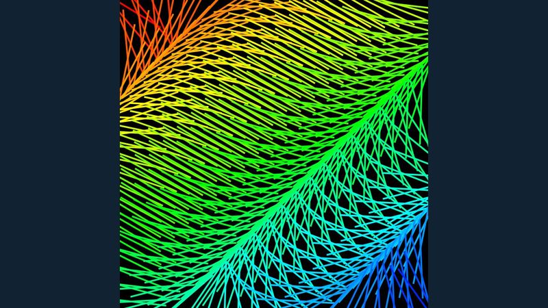 Flow field experiment