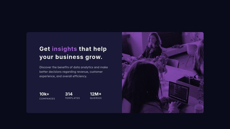 Stats Preview Card Component By Frontend Mentor