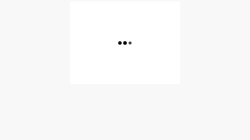 Three dots loader using CSS