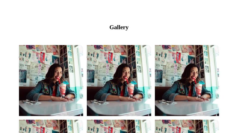 GRID : Gallery - CSS