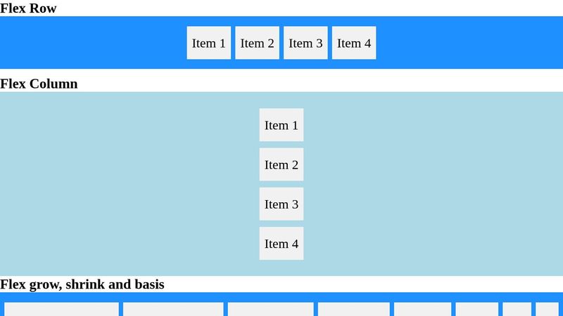 CSS Flexbox