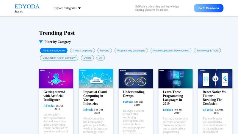 EdYoda Stories Made By Debjyoti