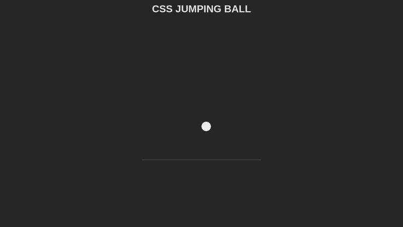 css-jumping-ball