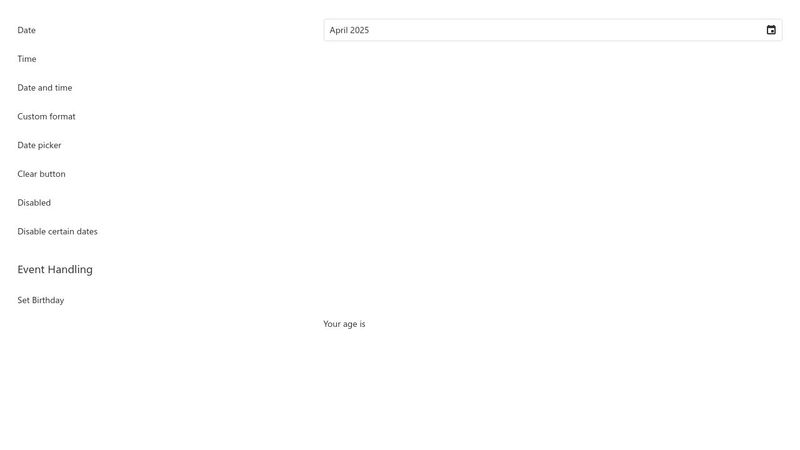 Overview - DevExtreme Date Box