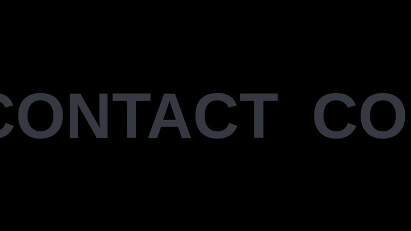 Infinite scroll text animation