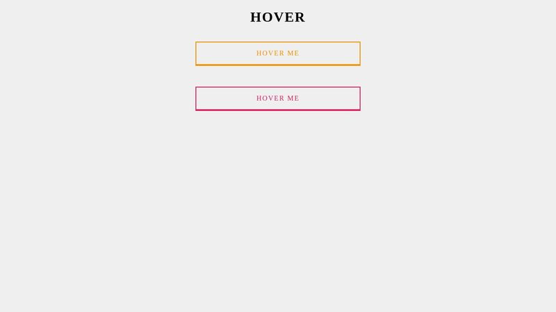 Attractive Css3 On Hover Animation Buttons