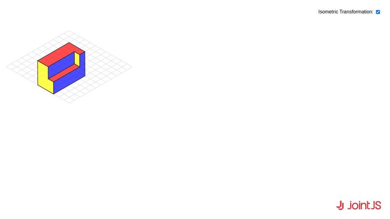 JointJS: Isometric SVG Element