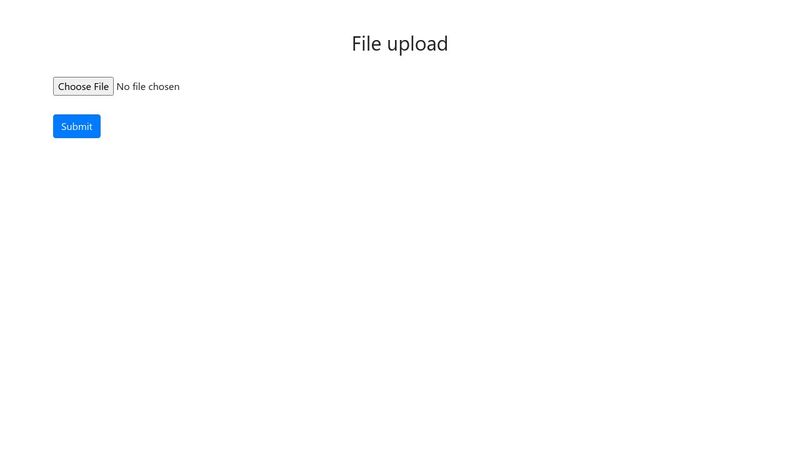 AWS file upload
