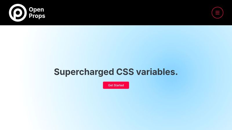 Open Props - Menu animation with View Transition API