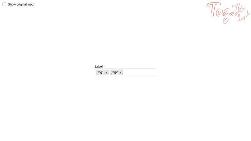Tagify - Basic Example