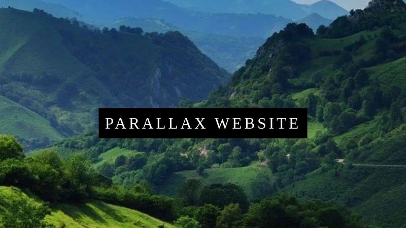 Parallax Effect using Css