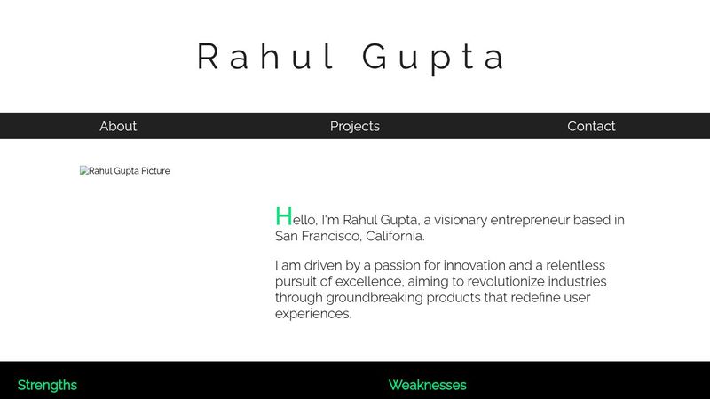 Rahul Gupta Portfolio